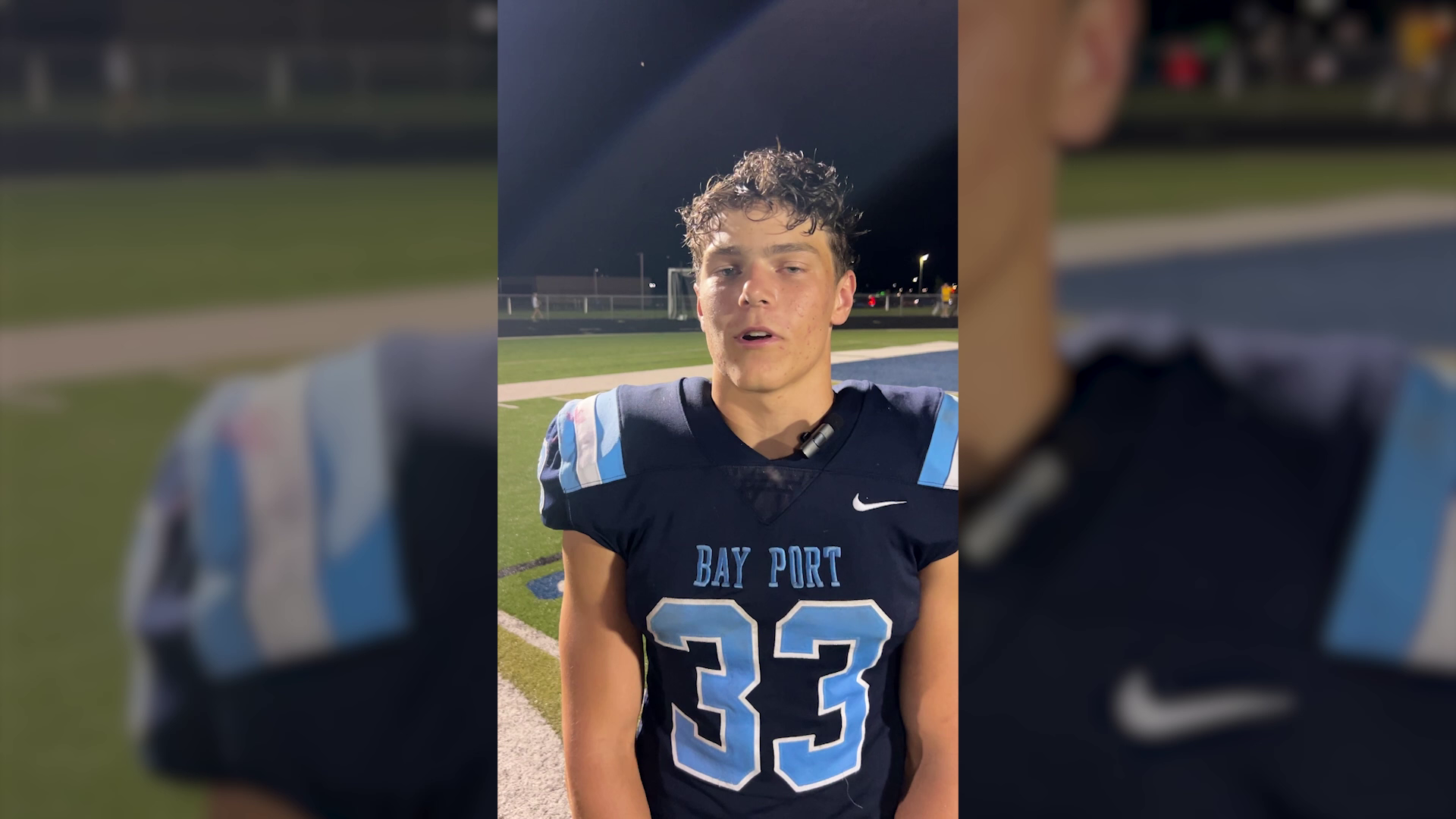 Bay Port RB #33 Brady Moon Explodes for 3 TDs in Season-Opening ...