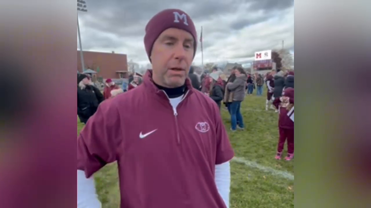 Post-game interview: Menominee Maroons Coach Chad Brandt - Peshtigo Times