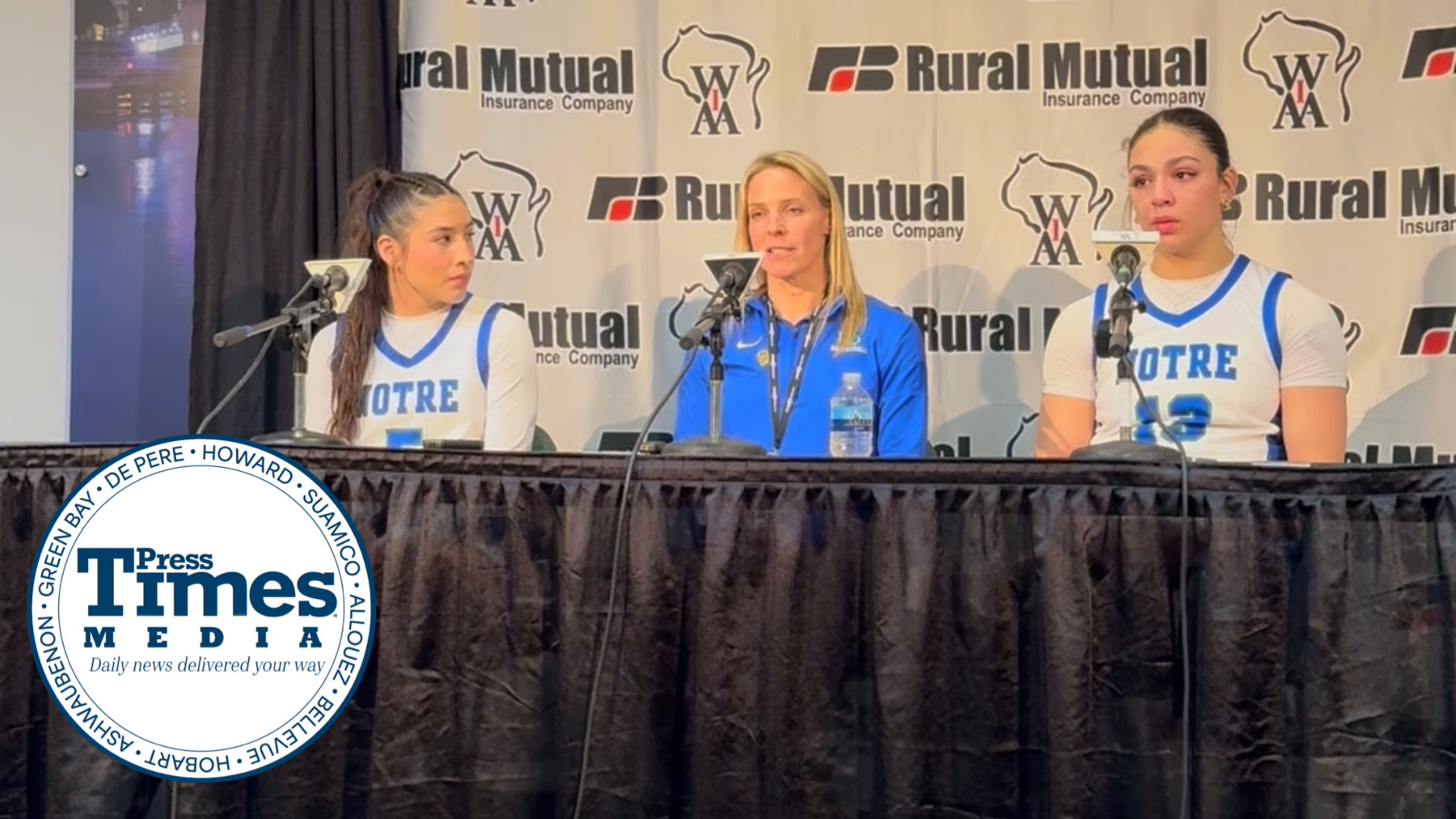 Post-game press conference: Notre Dame Academy head coach Sara Rhode ...